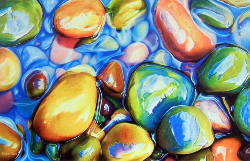 Ester Roi: Ilustraciones coloridas de increíble realismo | Dragón de Luz